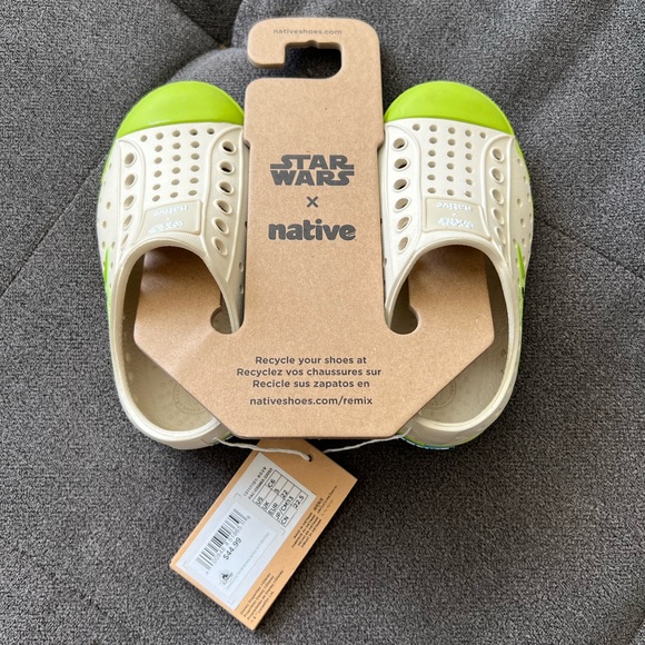 Native Shoes | Shoes | Grogu Shoes For Kids By Native X Disney | Poshmark